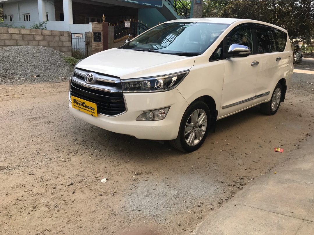 Used Toyota Innova Crysta 2.4 ZX MT 7-Seater BS IV in Bangalore 2017 ...
