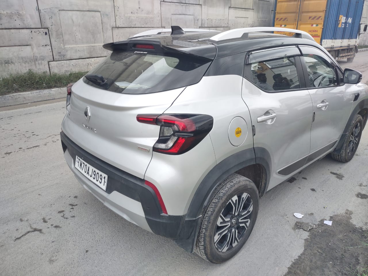 Used Renault Kiger RXT Turbo MT in Bangalore 2021 model, India at Best ...