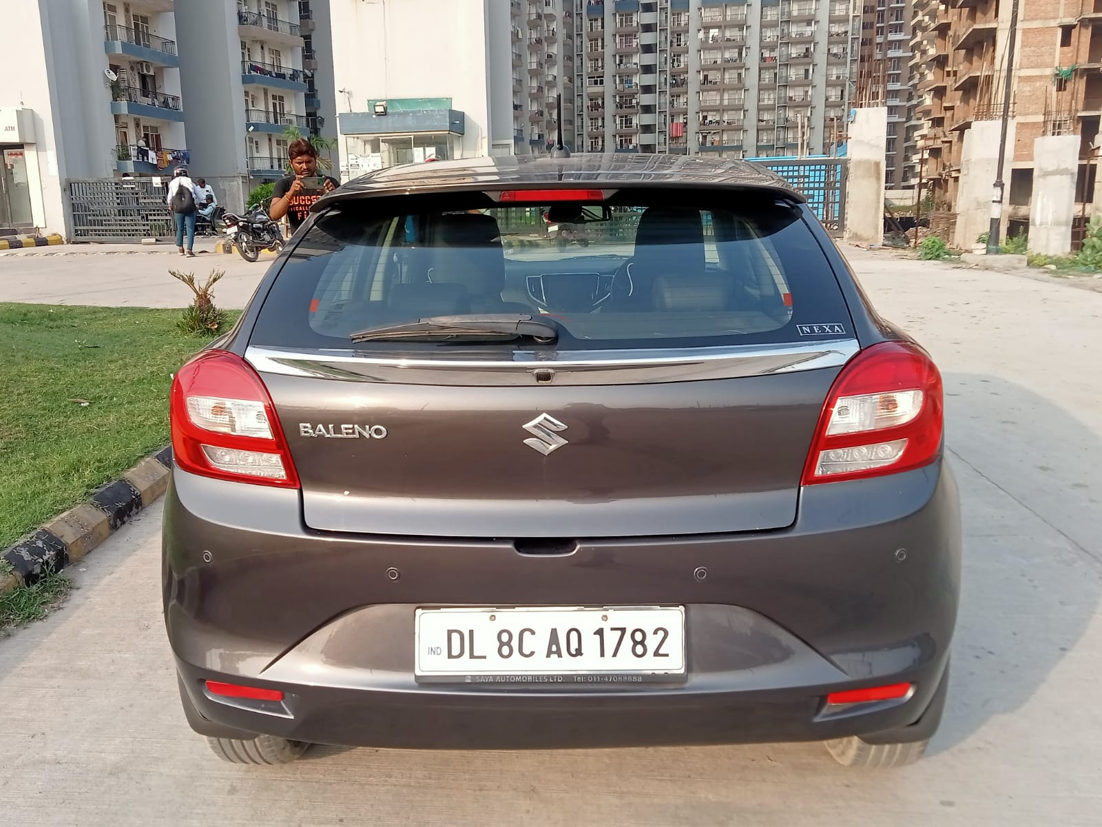 Used Maruti Suzuki Baleno Alpha Petrol BS IV in Noida 2017 model, India ...
