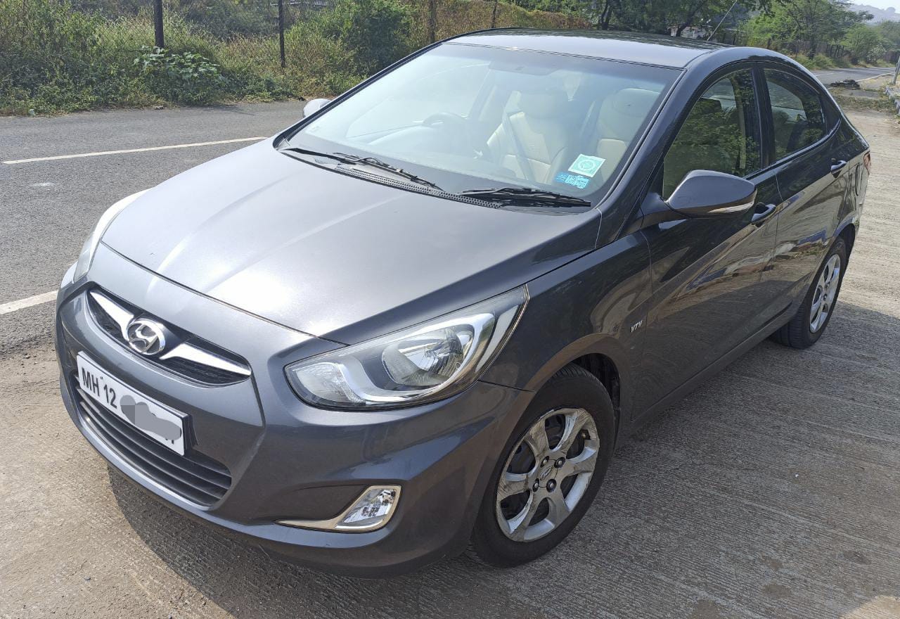 Used Hyundai Verna 1.6 VTVT EX in Pune 2012 model, India at Best Price.