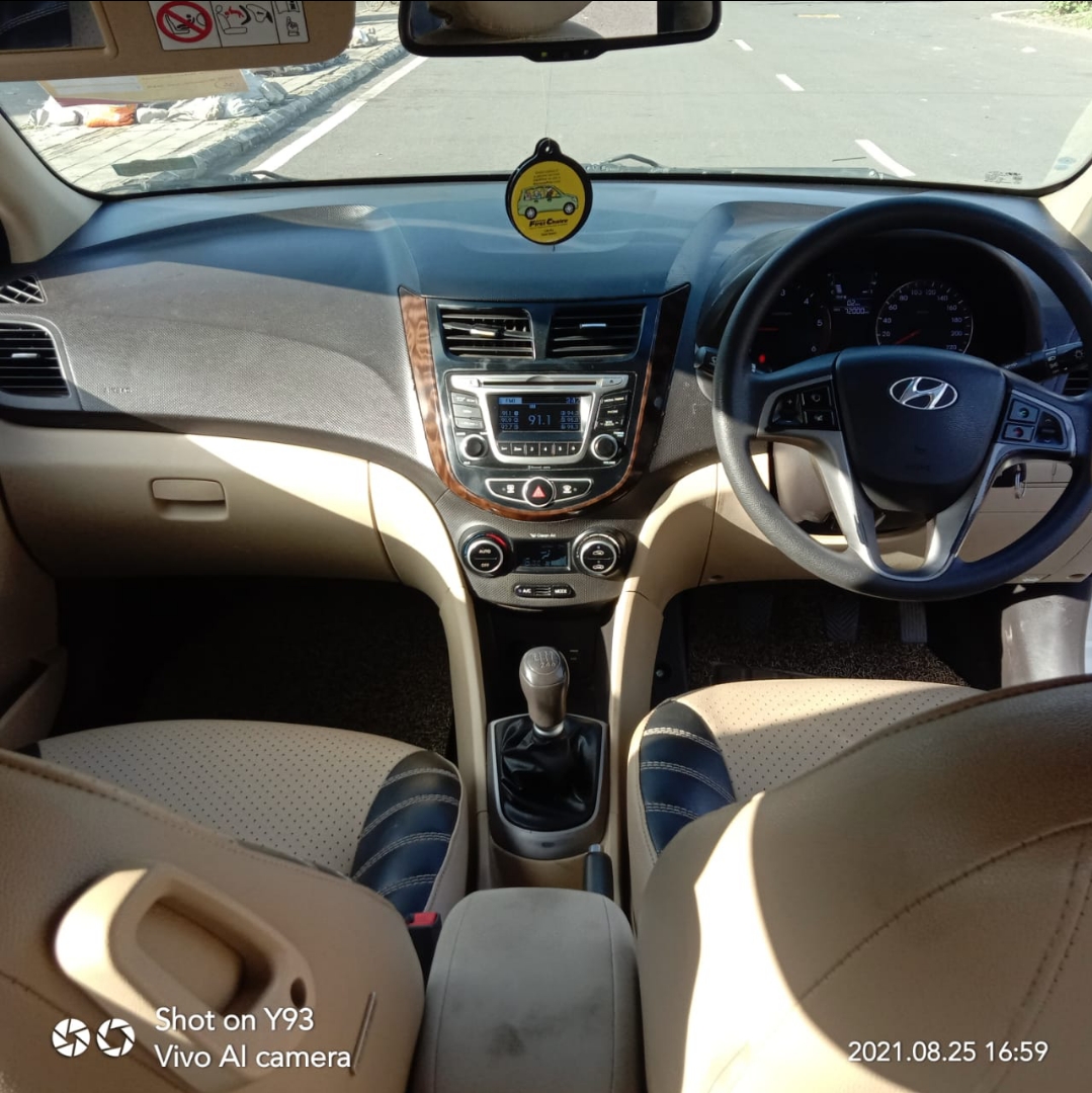 Used Hyundai Fluidic Verna 1.6 CRDI in Surat 2016 model, India at Best ...
