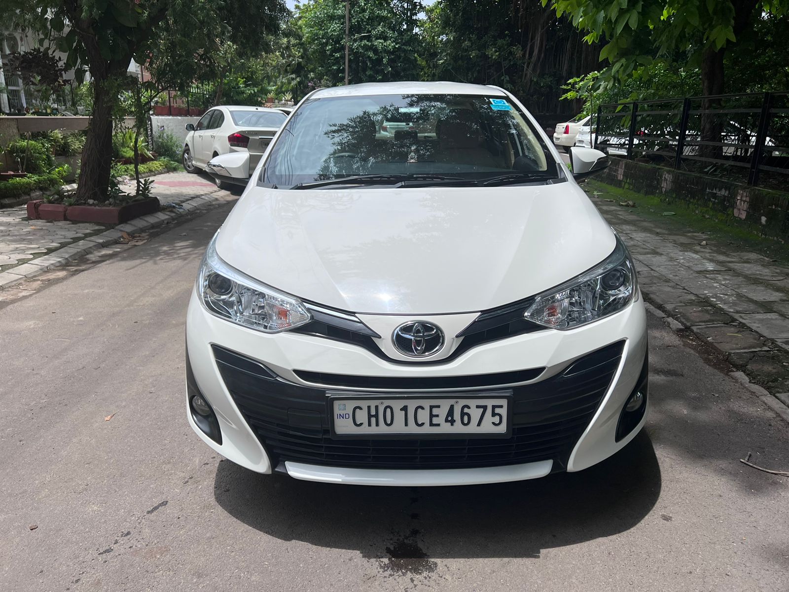 Used Toyota Yaris G MT in Chandigarh 2021 model, India at Best Price.