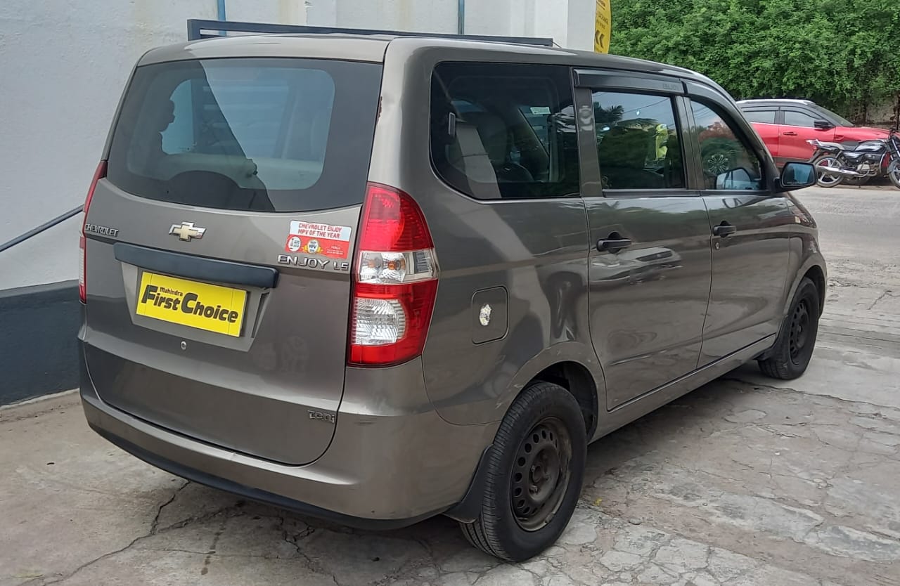 Used Chevrolet Enjoy 1.3 TCDi LS 8 Seater in Pondicherry 2014 model ...