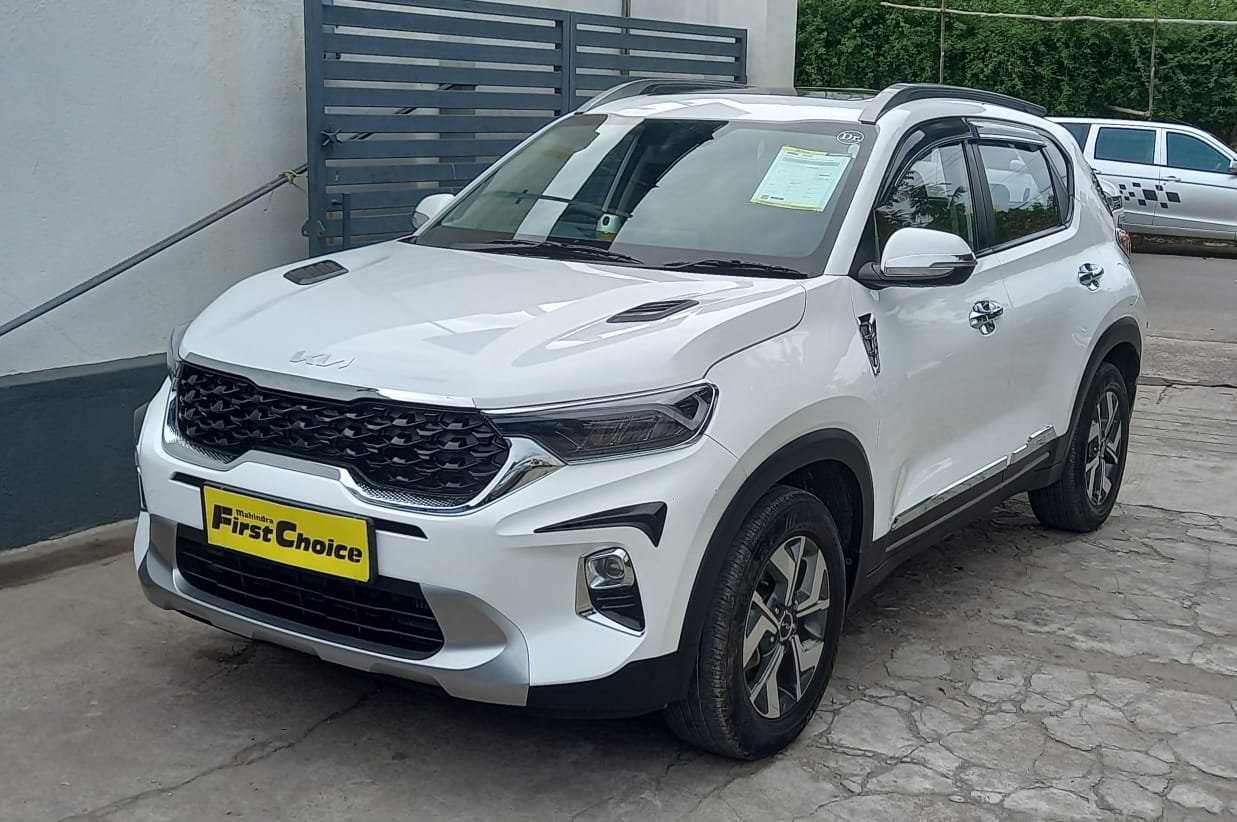 Used Kia Sonet HTX Plus iMT Petrol in Pondicherry 2021 model, India at ...