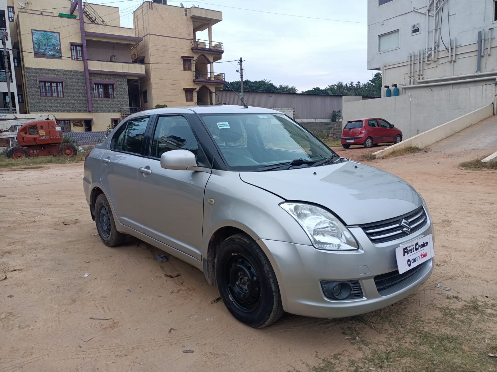 Maruti Swift Dzire Silky Silver Colour