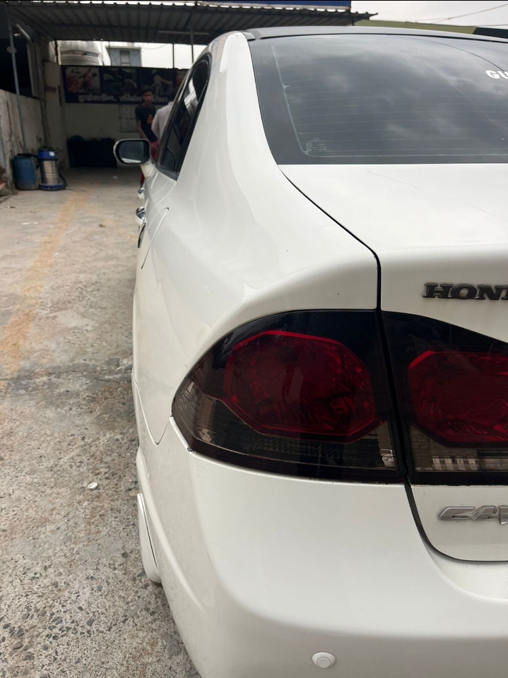 Honda Civic Reborn Modified White