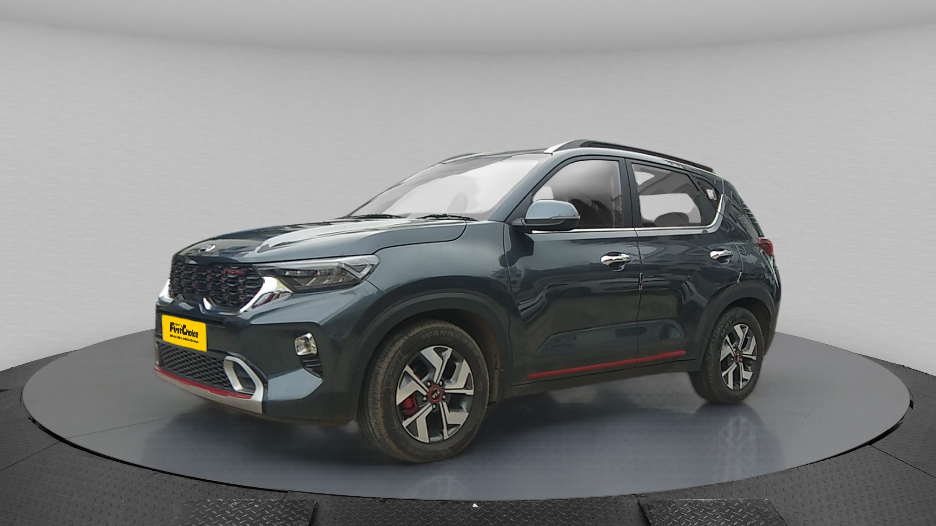 Used Kia Sonet GTX Plus Diesel Dual Tone in Pune 2020 model, India at ...