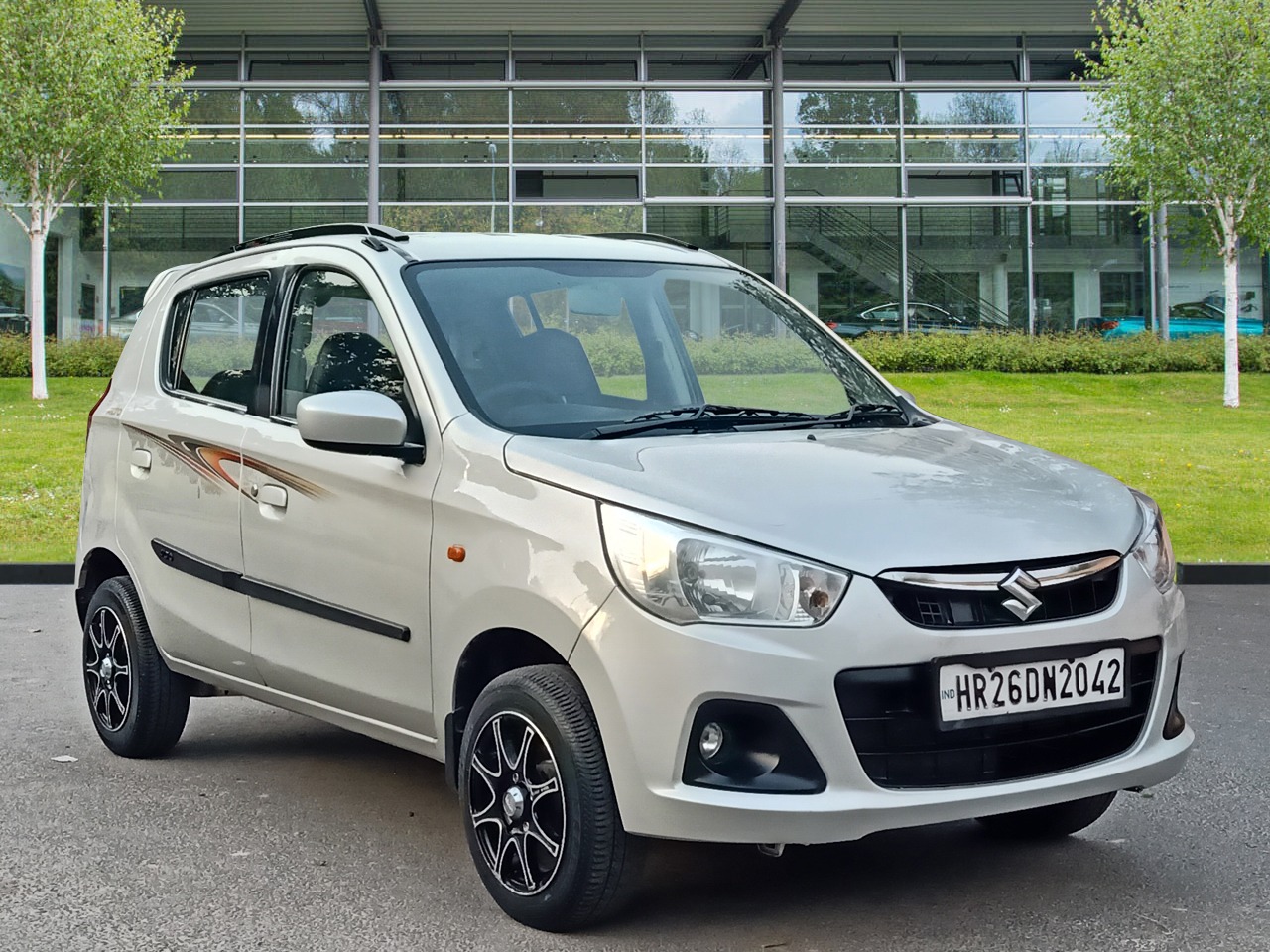 Modified Alto K10 White