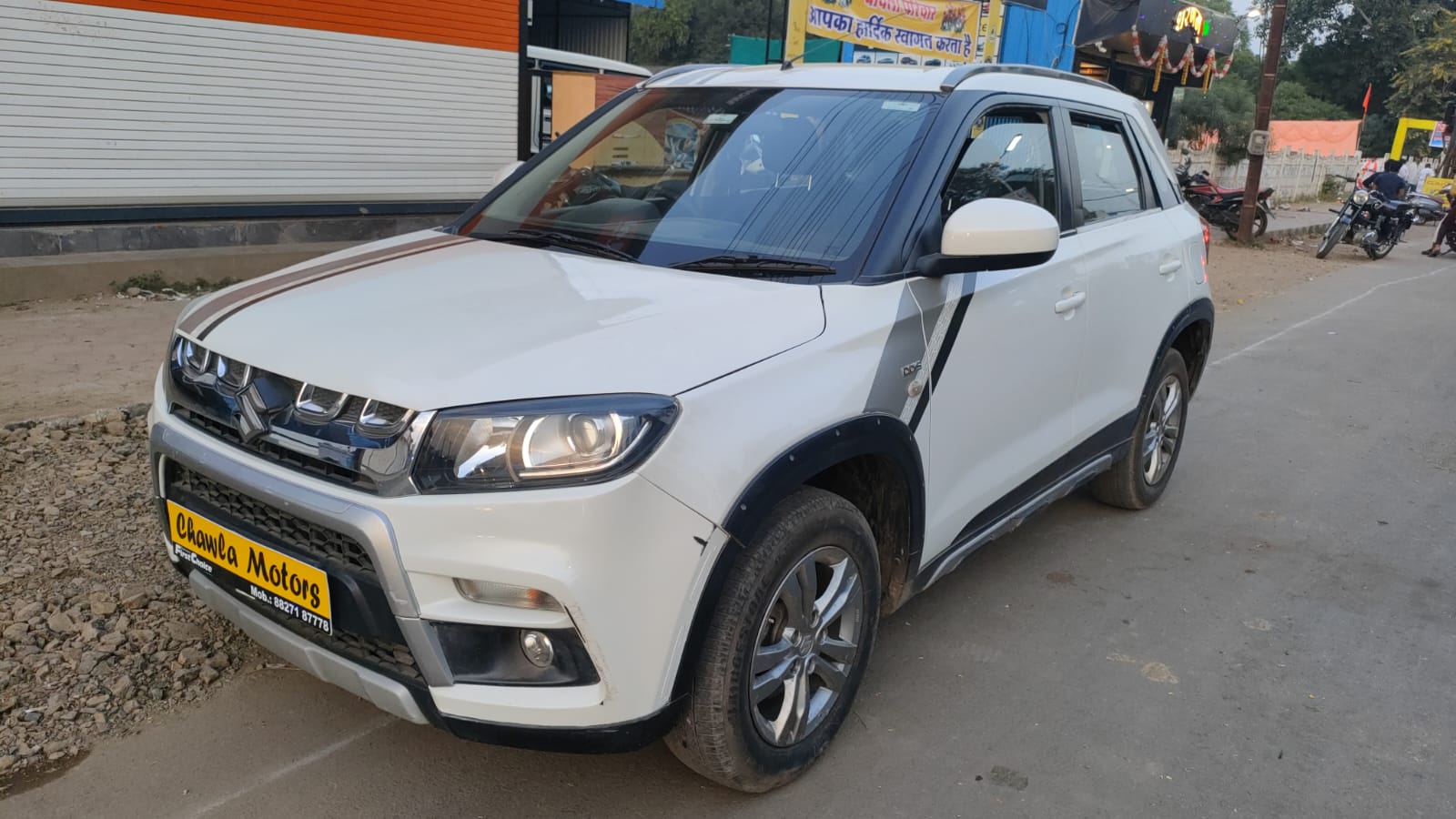 Used Maruti Suzuki Vitara Brezza ZDi in Khargone 2017 model, India at ...
