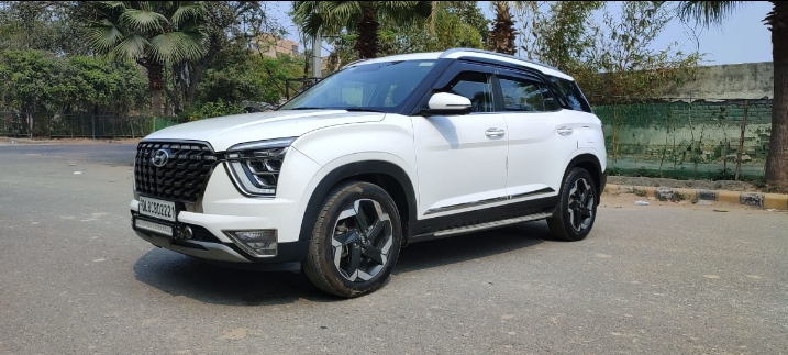 Used Hyundai Alcazar Signature (O) 7 Seater AT Diesel in New Delhi 2022 ...