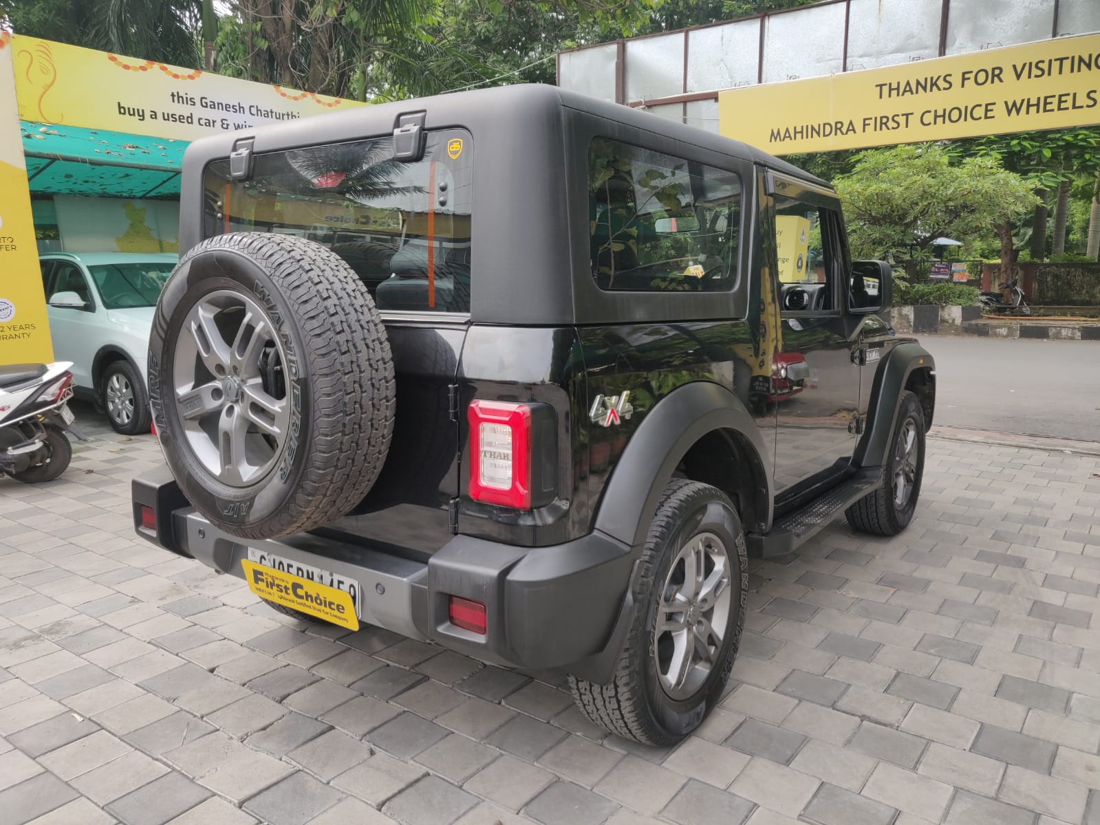 Used Mahindra Thar LX Manual Hard Top 4 seater in Surat 2021 model ...