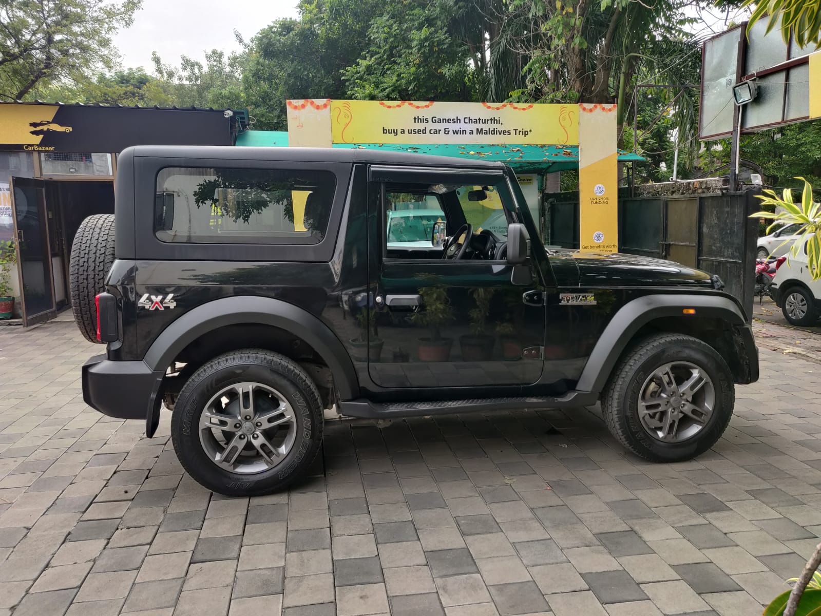 Used Mahindra Thar LX Manual Hard Top 4 seater in Surat 2021 model ...