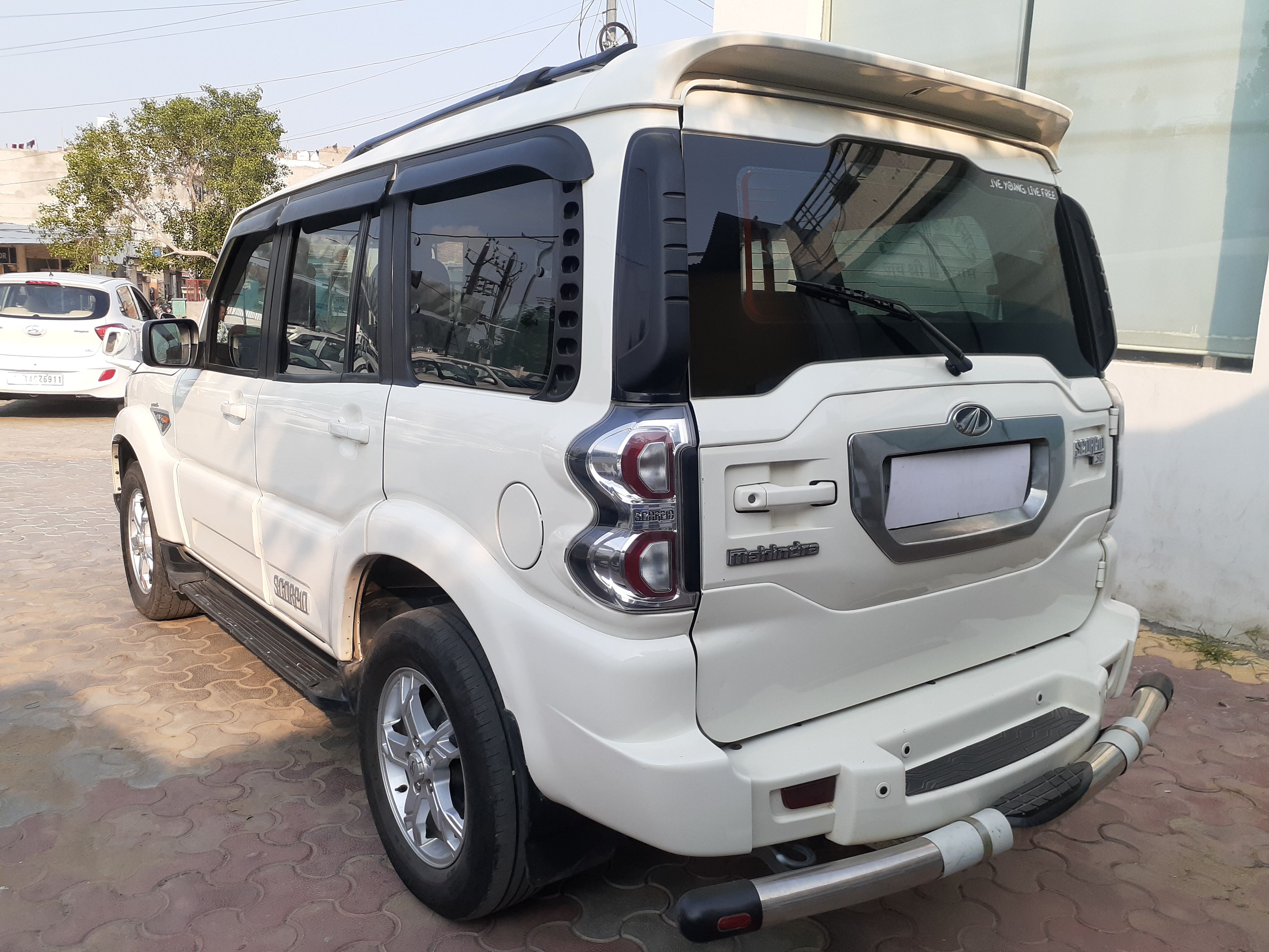 Used Mahindra Scorpio S10 2WD in Jaipur 2017 model, India at Best Price.
