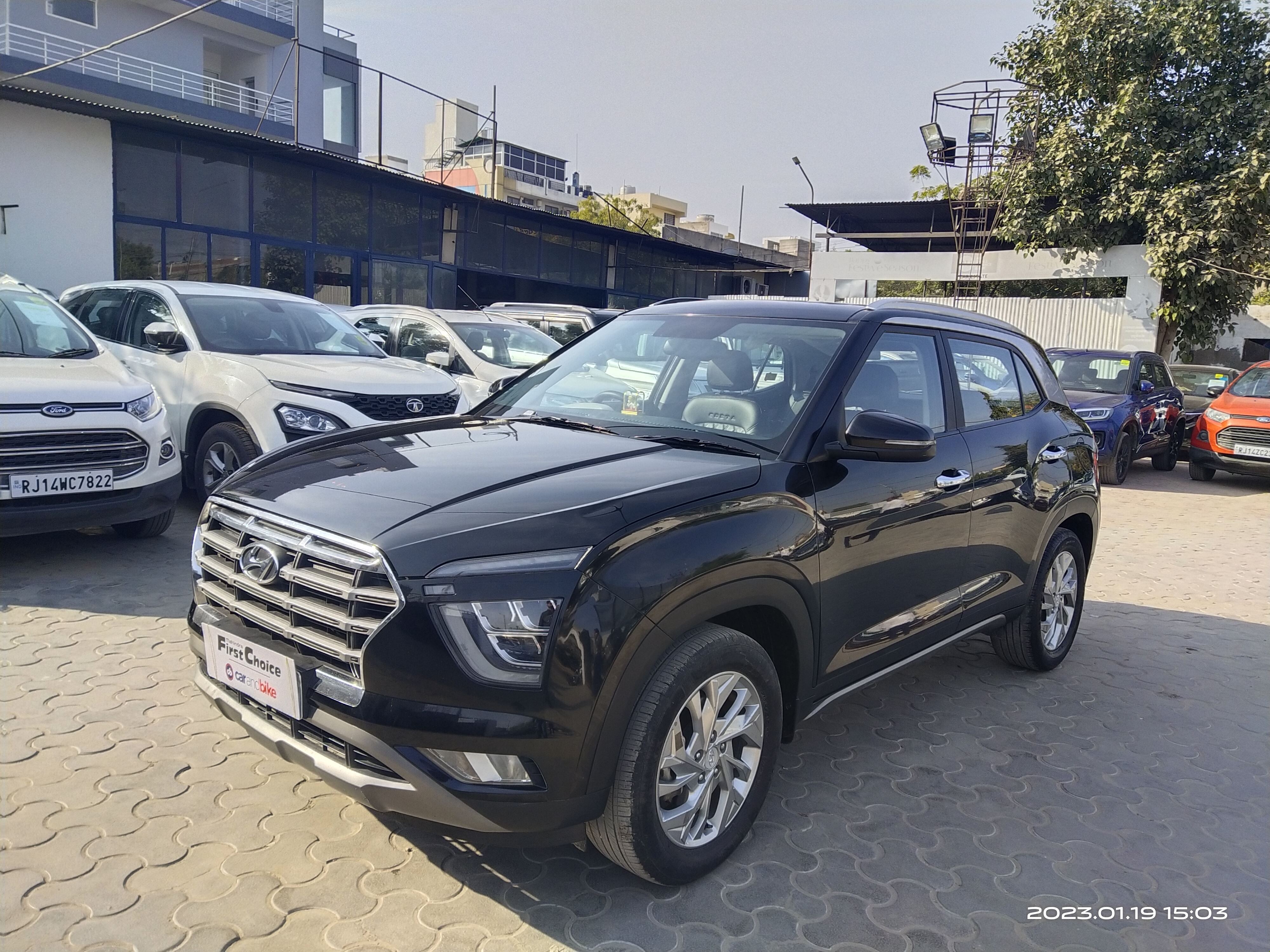 Used Hyundai Creta 1.5 SX Petrol in Jaipur 2020 model, India at Best Price.