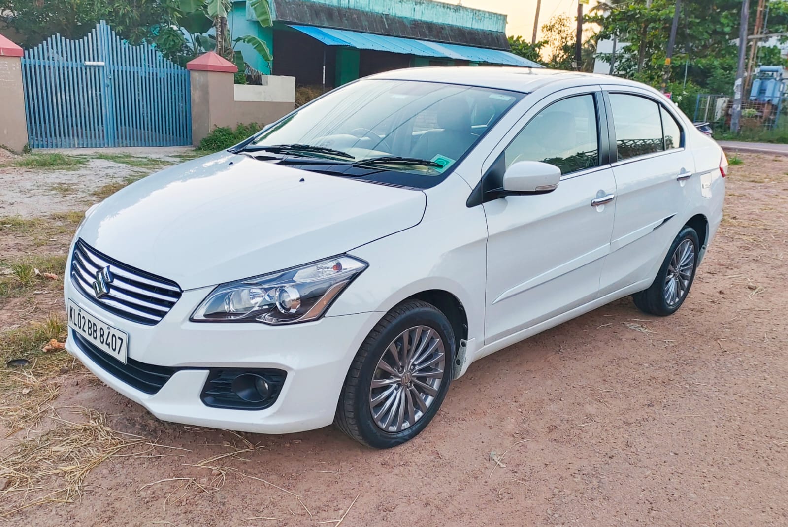 Used Maruti Suzuki Ciaz Alpha Smart Hybrid in Kollam 2017 model, India ...